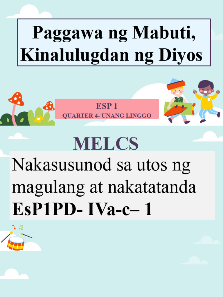 Esp PPT Quarter 4 Week 1 | PDF