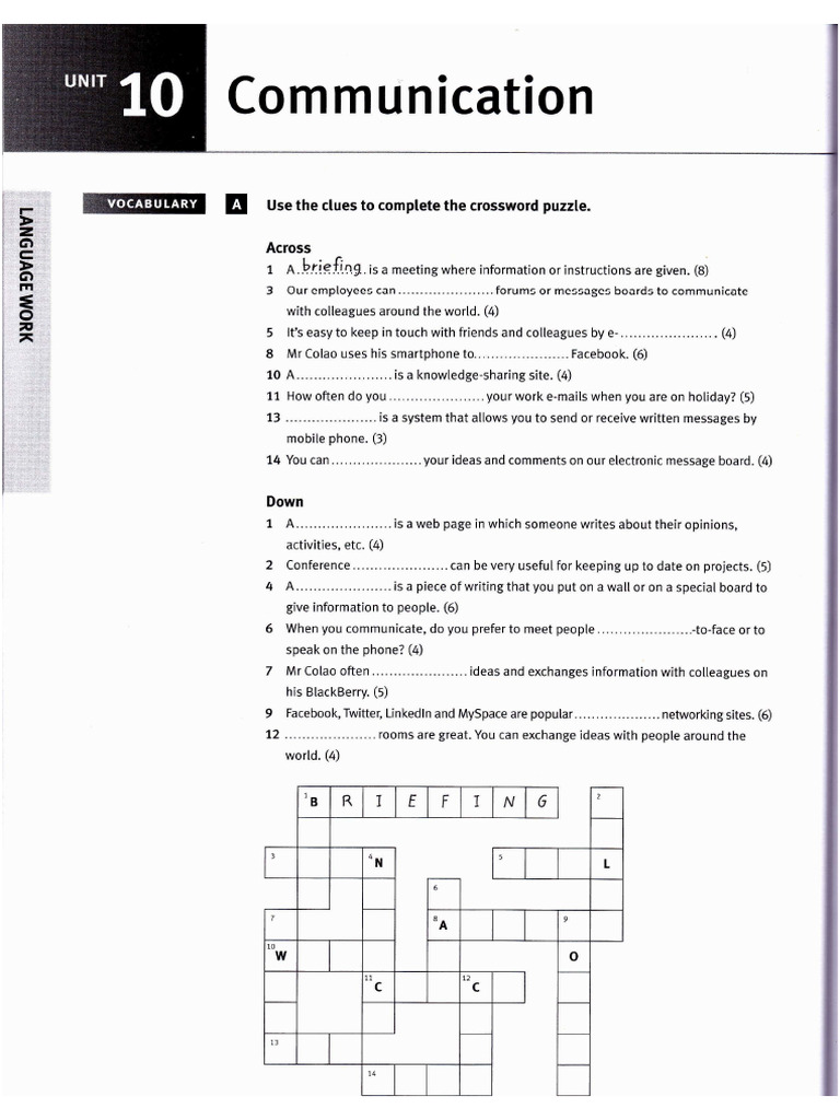 HW Unit 3 - COMMUNICATION | PDF