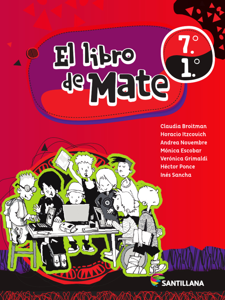 El Libro de Mate 7 Santillana | PDF | División (Matemáticas) | Multiplicación