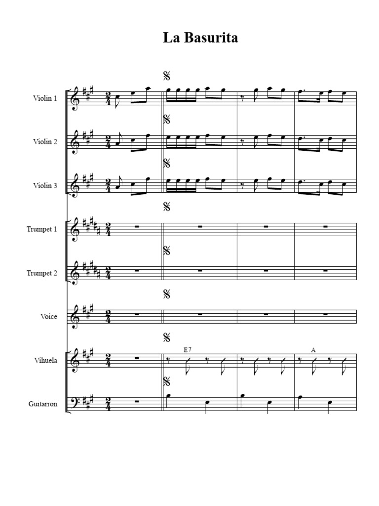 Basurita Score | PDF