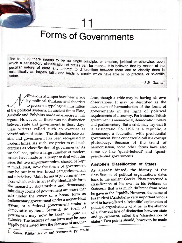 01 Unit II Government | PDF