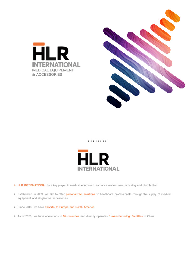 HLR Company Presentation | PDF | Food And Drug Administration