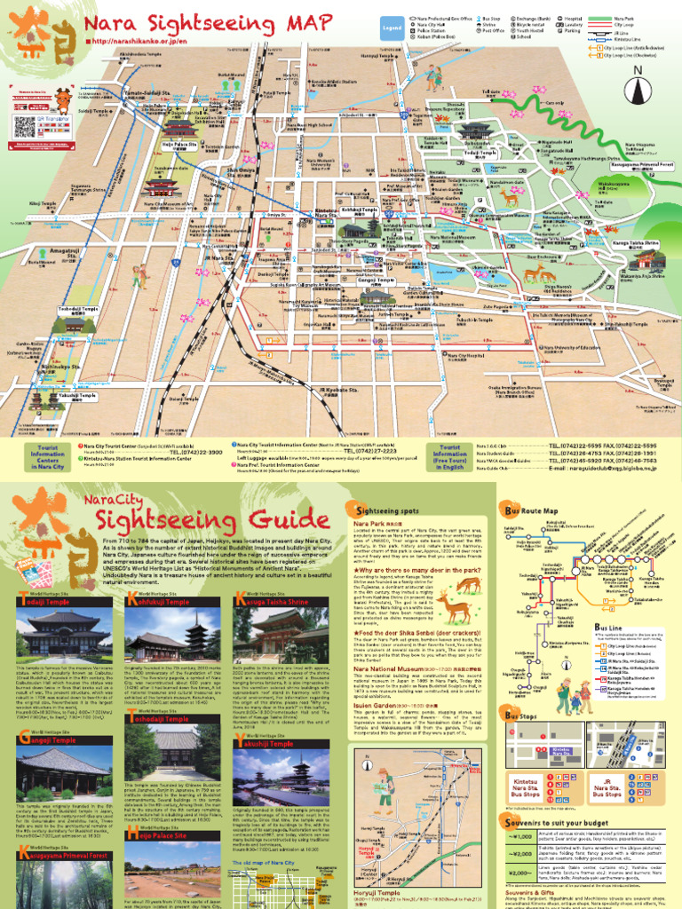 Brochure Nara-City Sightseeing-Guide | PDF