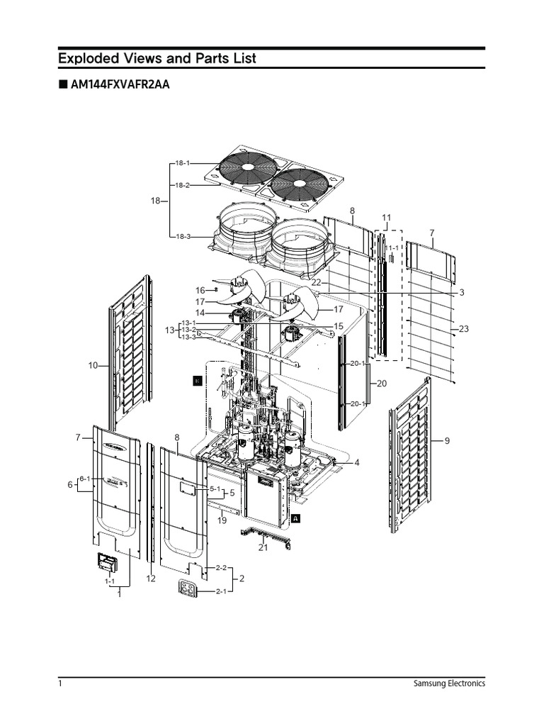 Exploded+View AM144FXVAFR2AA 190214 | PDF | Valve | Equipment