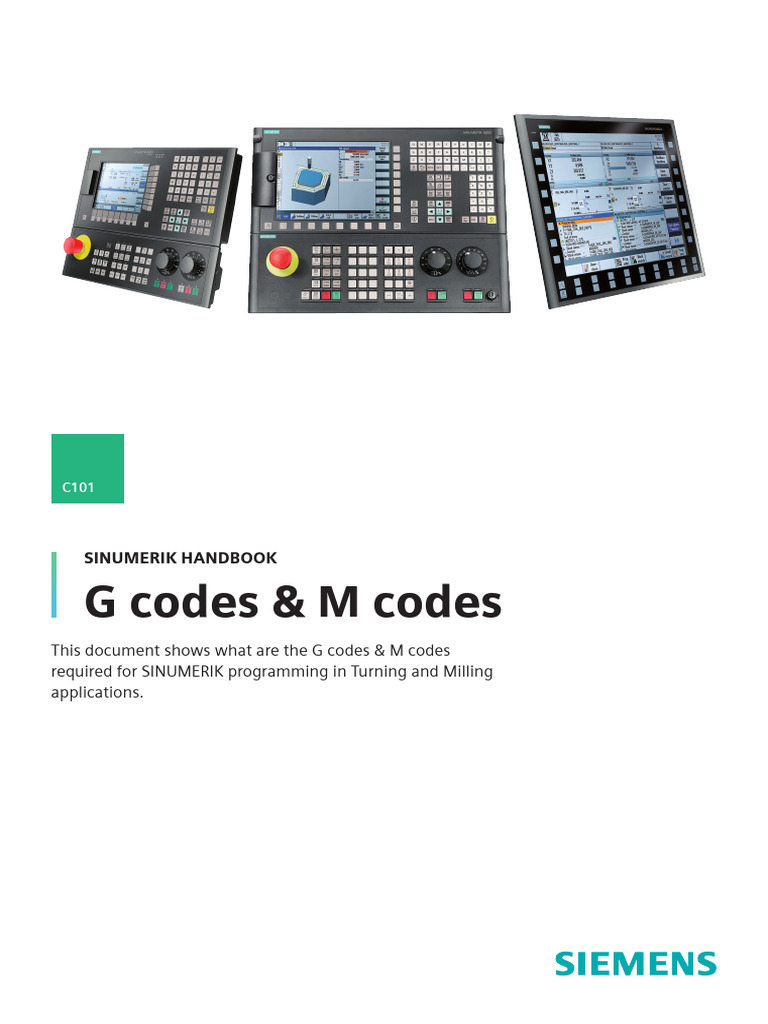 2 C101 G Codes M Codes | PDF | Secondary Sector Of The Economy | Metalworking