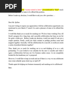 Mobile Phone Permission Request Letter | PDF