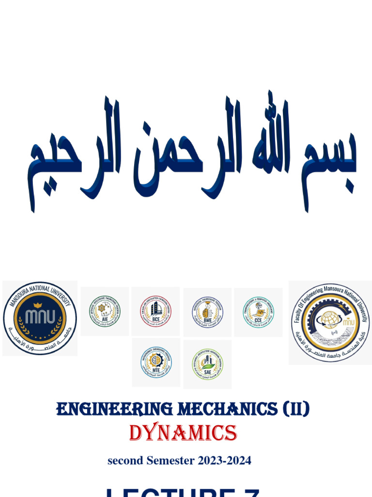 Mech 2 Lecture 7 | Download Free PDF | Friction | Force