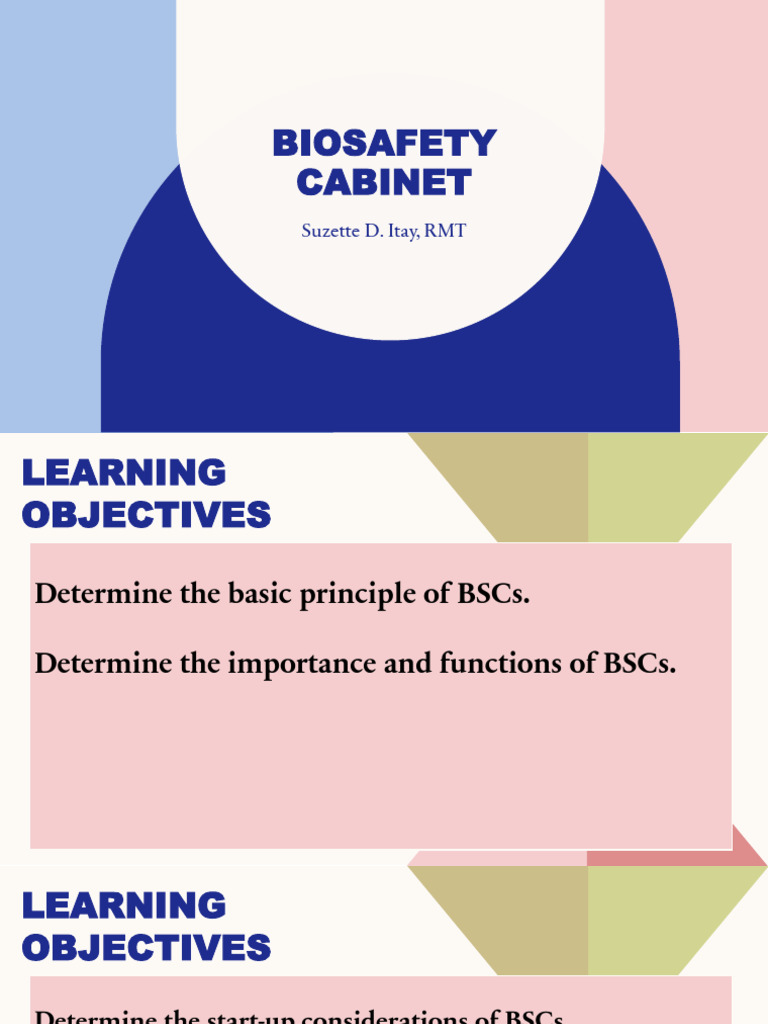 Biosafety Cabinet | PDF | Technology & Engineering