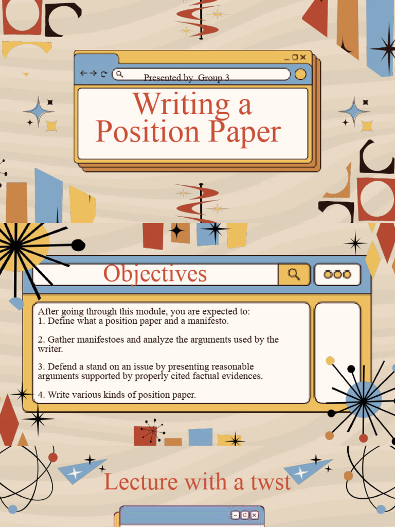 Eapp Presentation m2 | PDF | Argument | Evidence