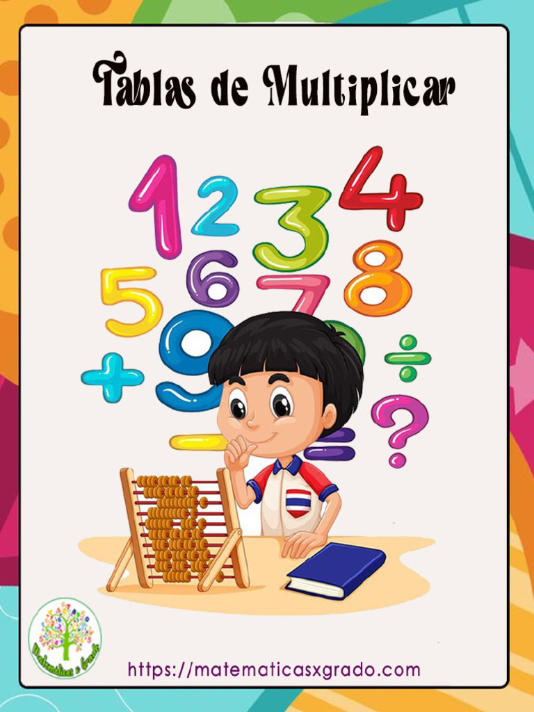 Tablas de Multiplicar Del 1 Al 10 | PDF
