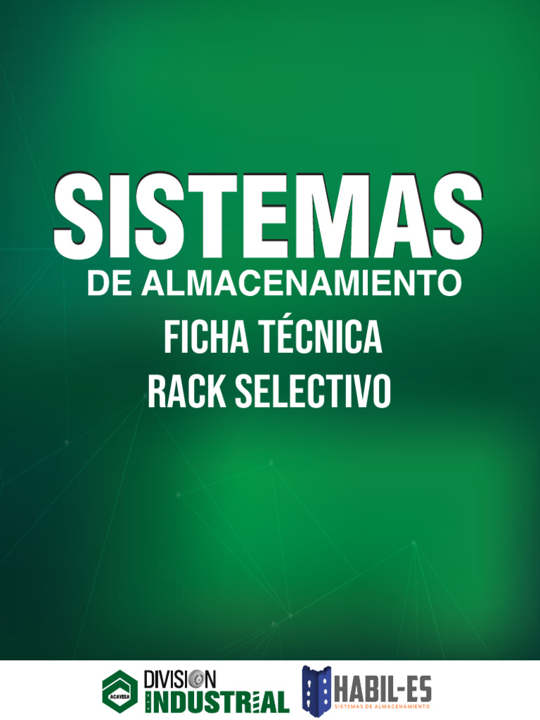 Ficha Técnica Racks Selectivos 1 | PDF