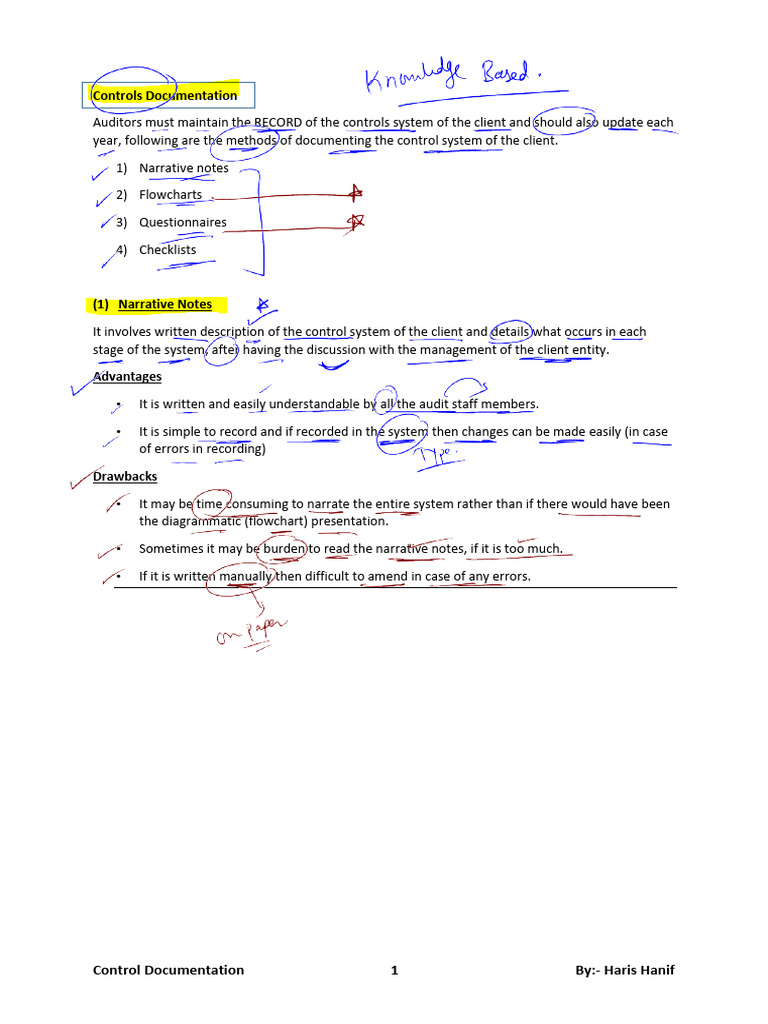 13) Control Documentation and TOC Approach | PDF | Computers