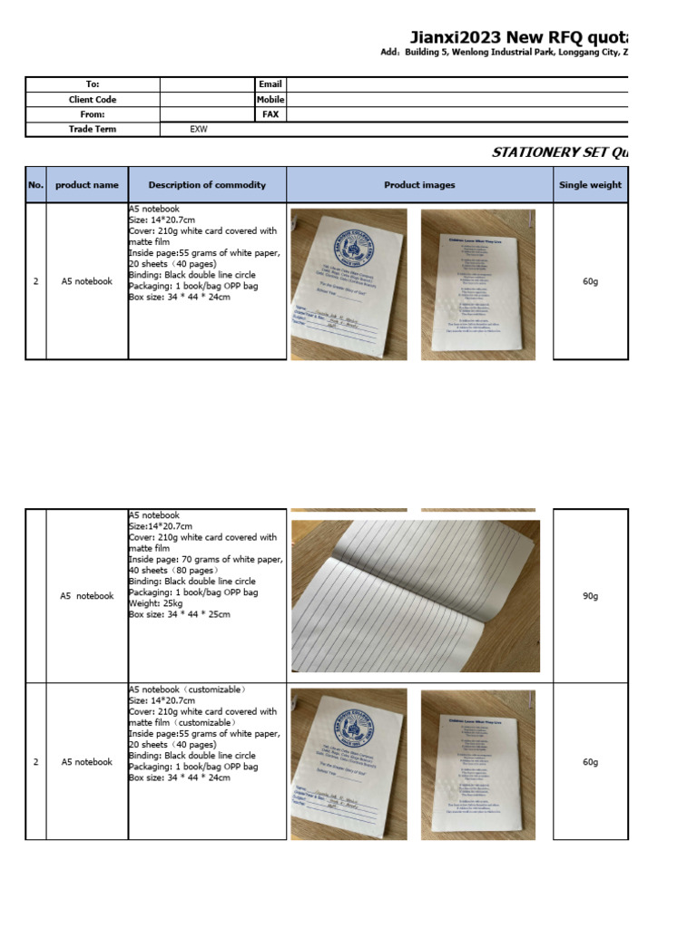 Student Notebook Quotation 2 | PDF | Notebook