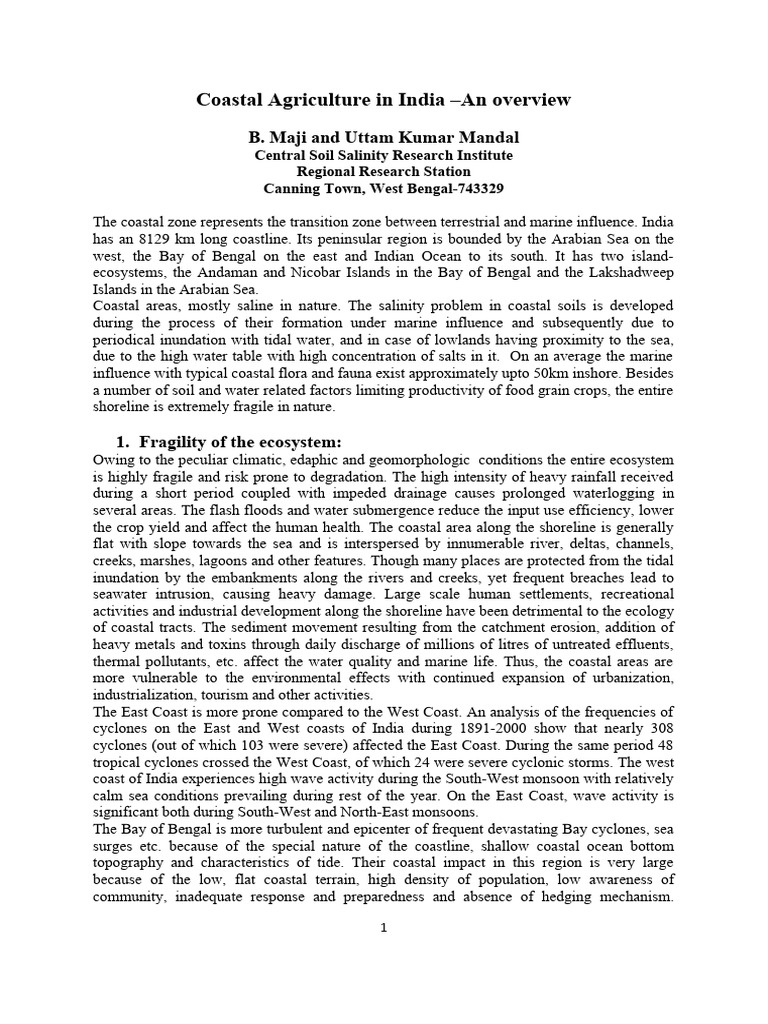 1workshop Paper Bmaji | PDF | Soil | Rice