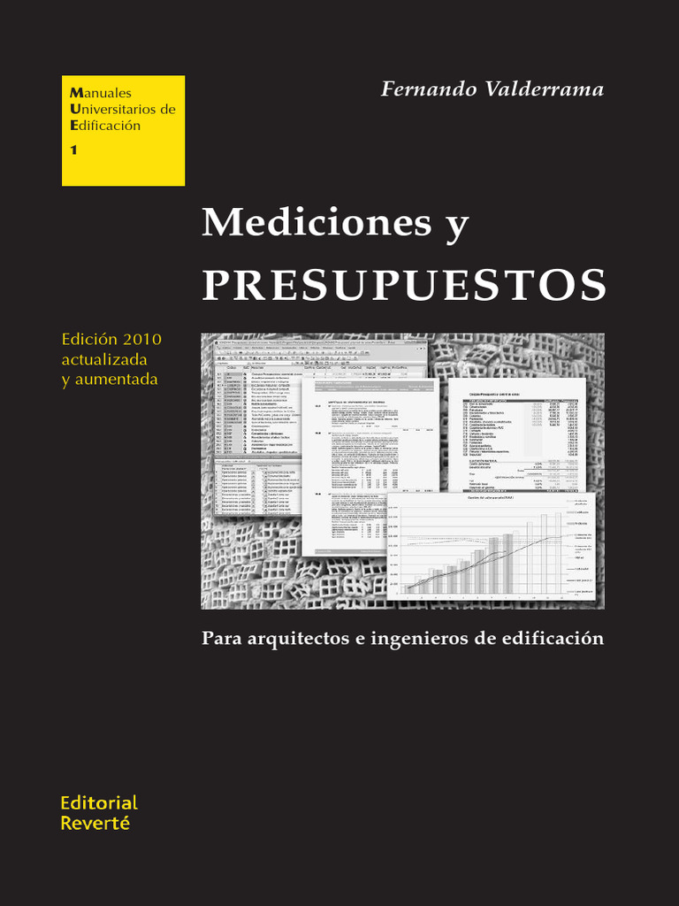 Mediciones y Presupuestos en Edificación | PDF | Presupuesto | Arquitecto
