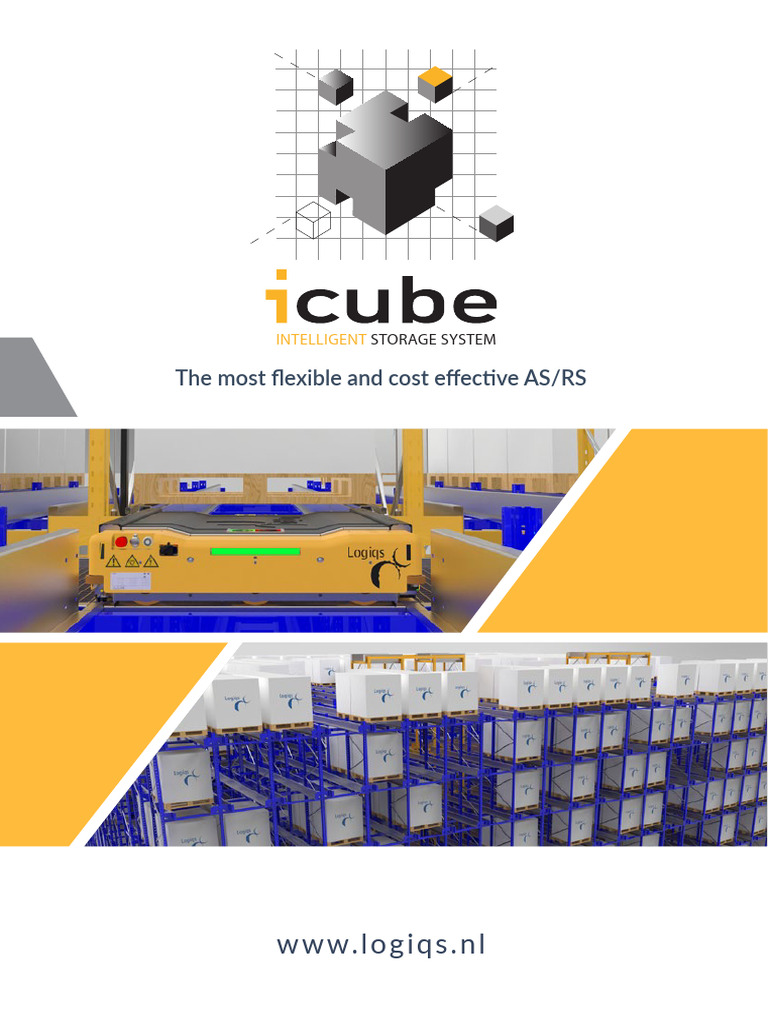 iCUBE: Modular Warehouse Automation | PDF | Warehouse | Forklift