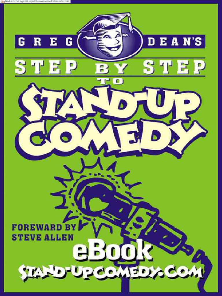 Paso a Paso Para Comedia en Vivo-greg Dean | PDF | Experiencia | Chistes