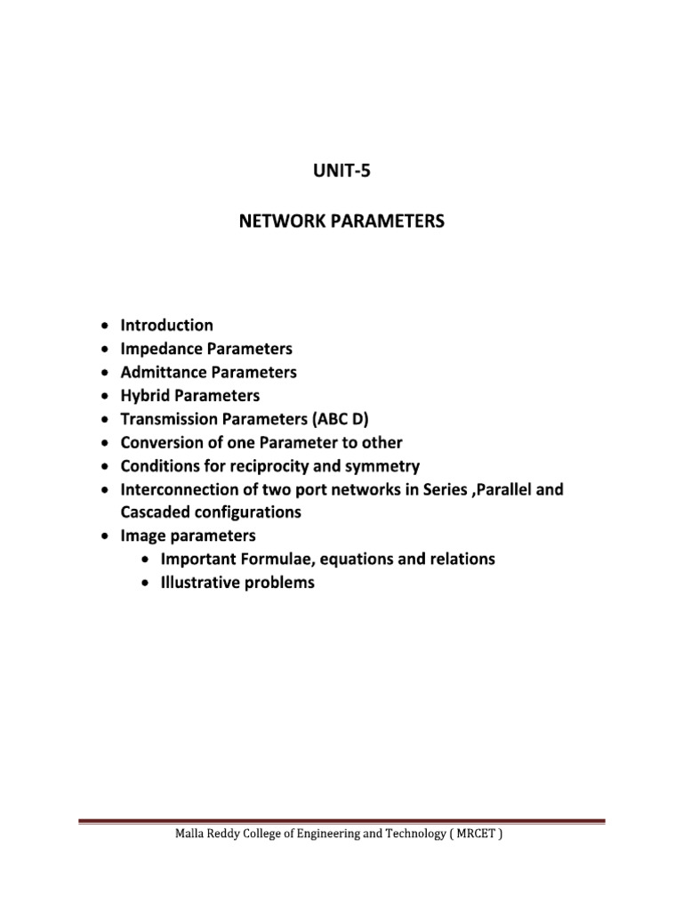 Lecture 2 network theory | PDF Lecture 2 network theory | PDF
