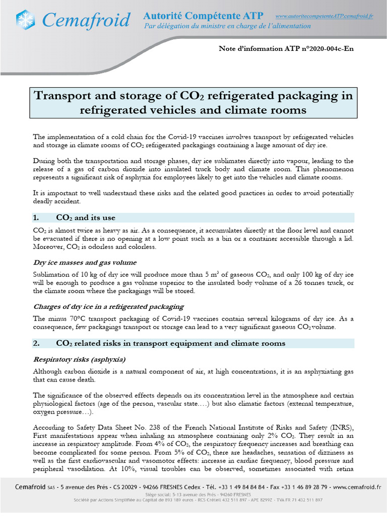 2020_004c Transport and storage of CO2 refrigerated packaging in ...