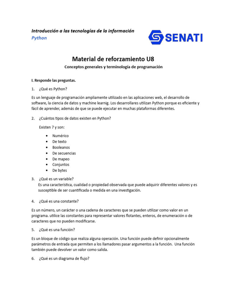 Material de reforzamiento U8 | PDF