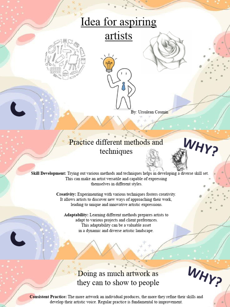 Exam Task Artists v2 | PDF | Creativity | Learning