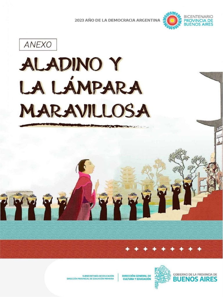 Aladino y La Lampara Maravillosa Anexo Continuemos Estudiando | PDF