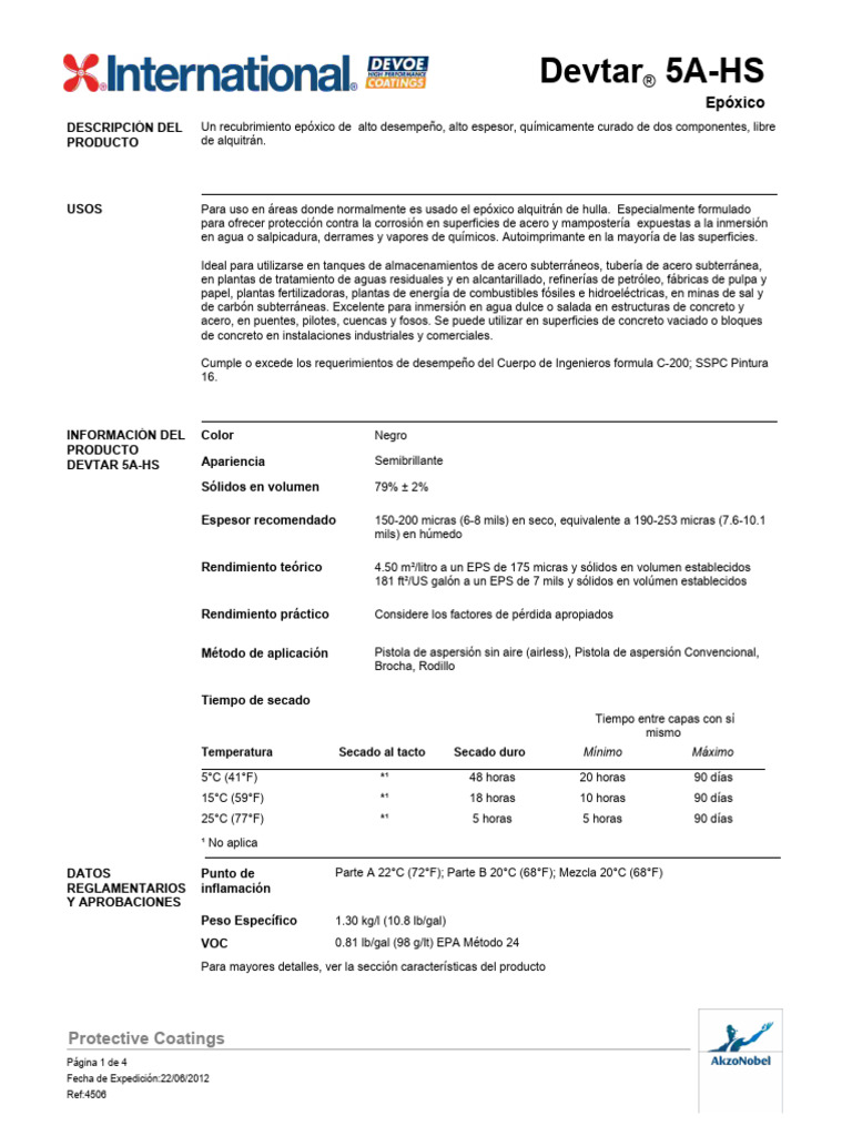 International Devtar 5A | PDF | Hormigón | Agua