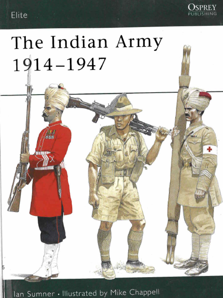 Osprey - Elite 075 - The Indian Army 1914-1947 | PDF