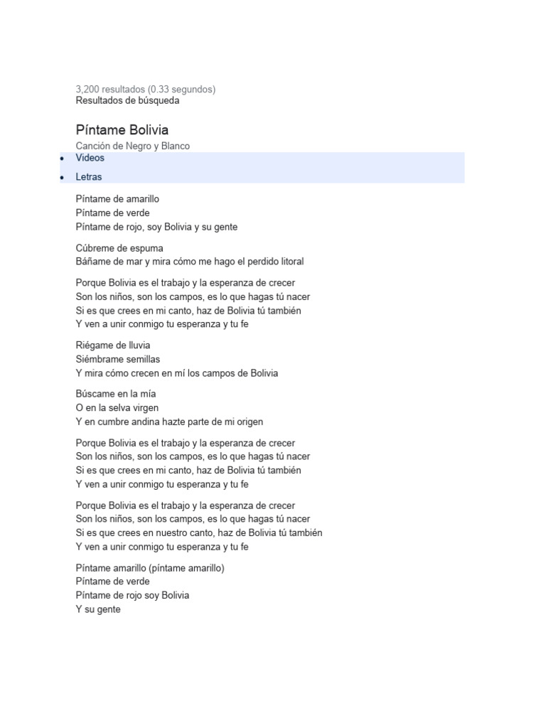 Pintame de Bolivia | PDF | Bienestar