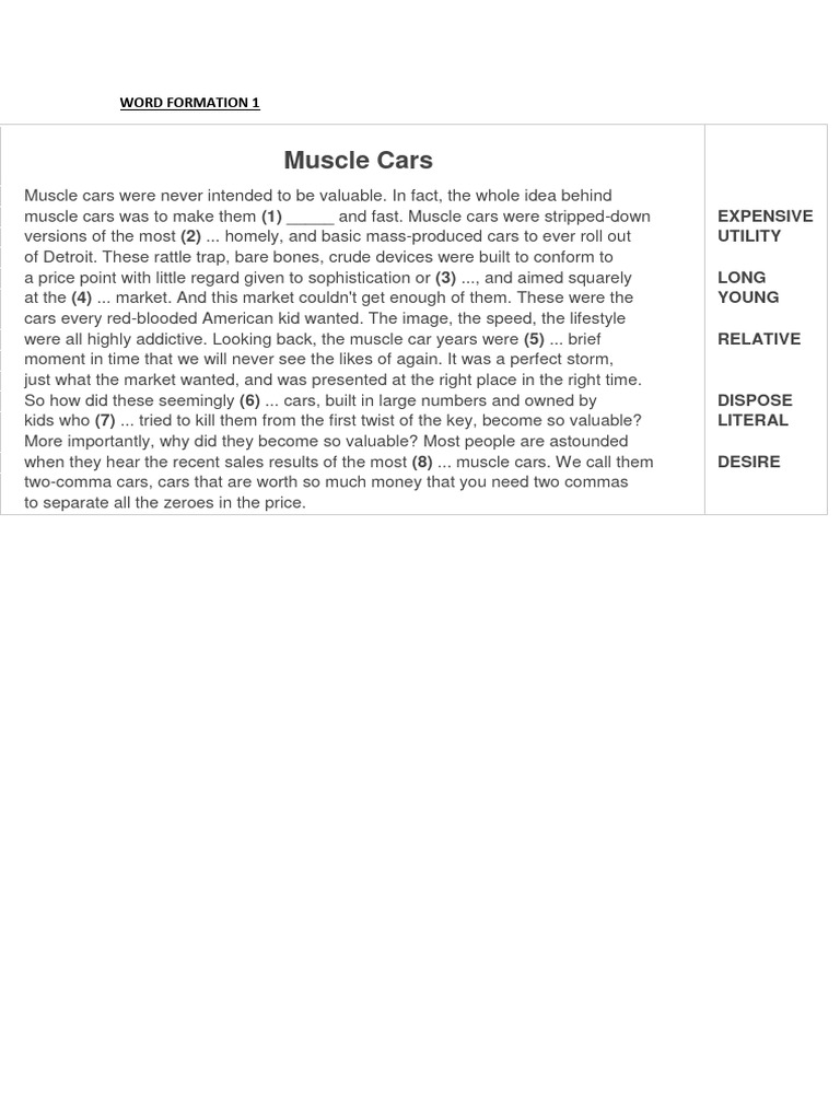 Cae - Word Formation 1-22 | Download Free PDF | Christopher Columbus