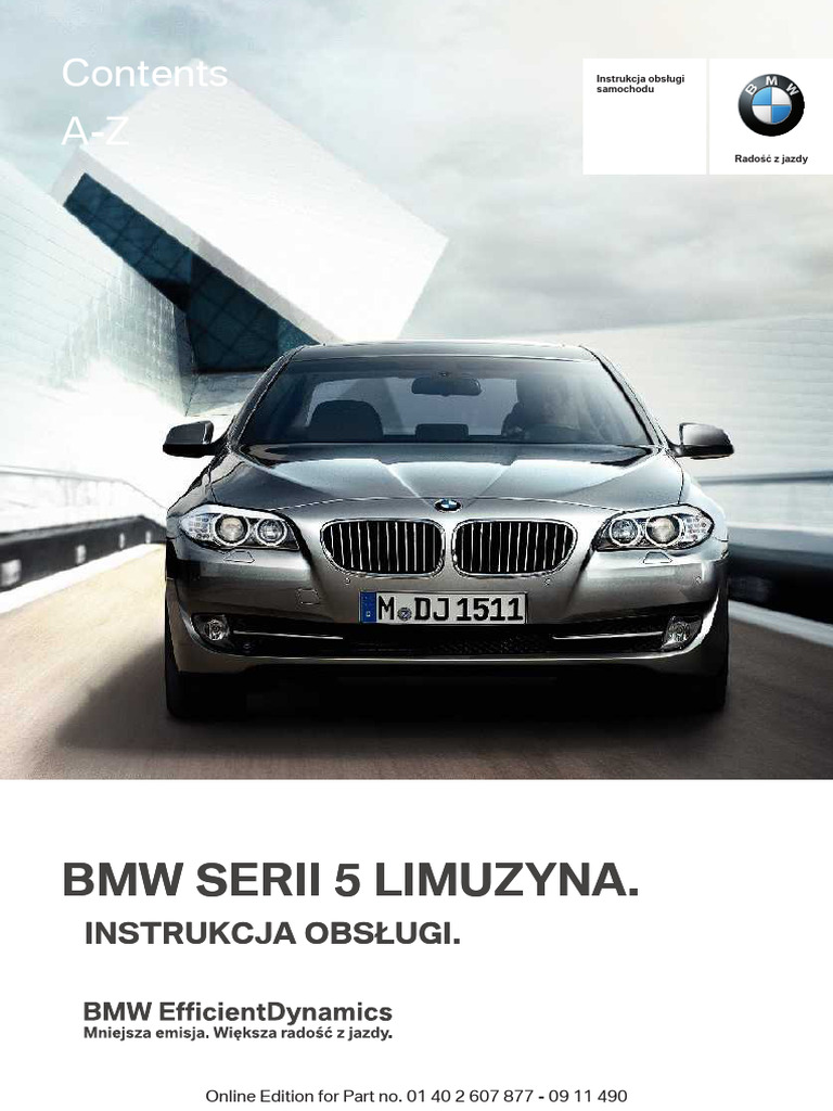 BMW 5 Manual | PDF