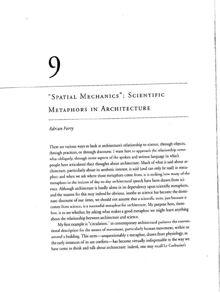 Forty Spatial Mechanics | PDF