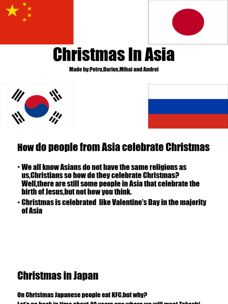 Christmas in Asia | PDF | Christmas | Observances