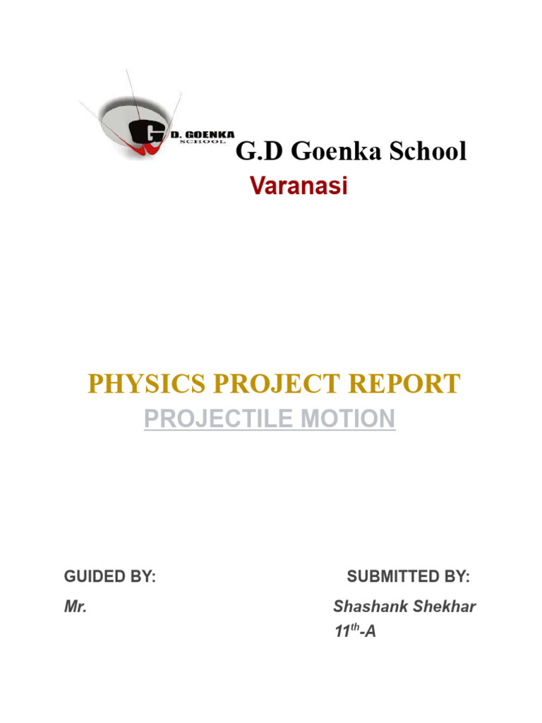 Projectile Motion | PDF | Ballistics | Mechanics