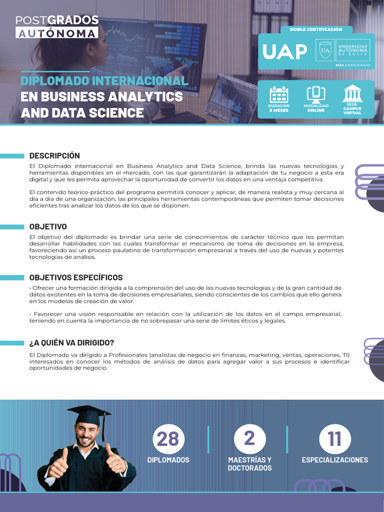 Diplomado en Business Analytics and Data Science | PDF | Ciencia de datos | Informática