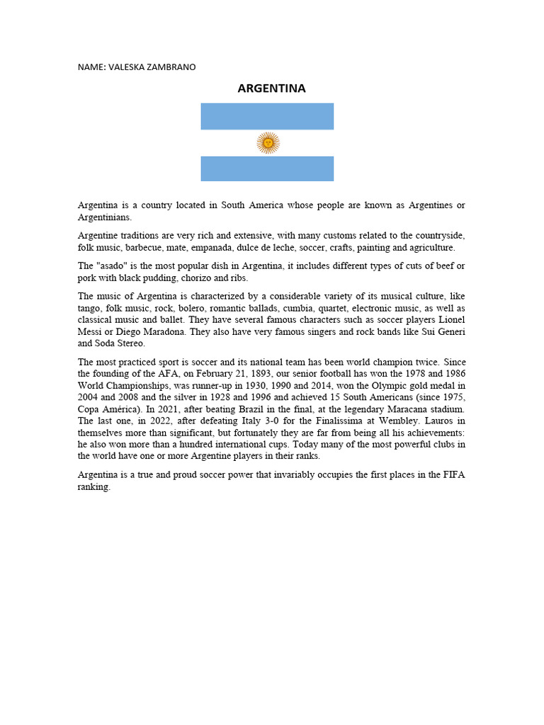 ARGENTINA | PDF