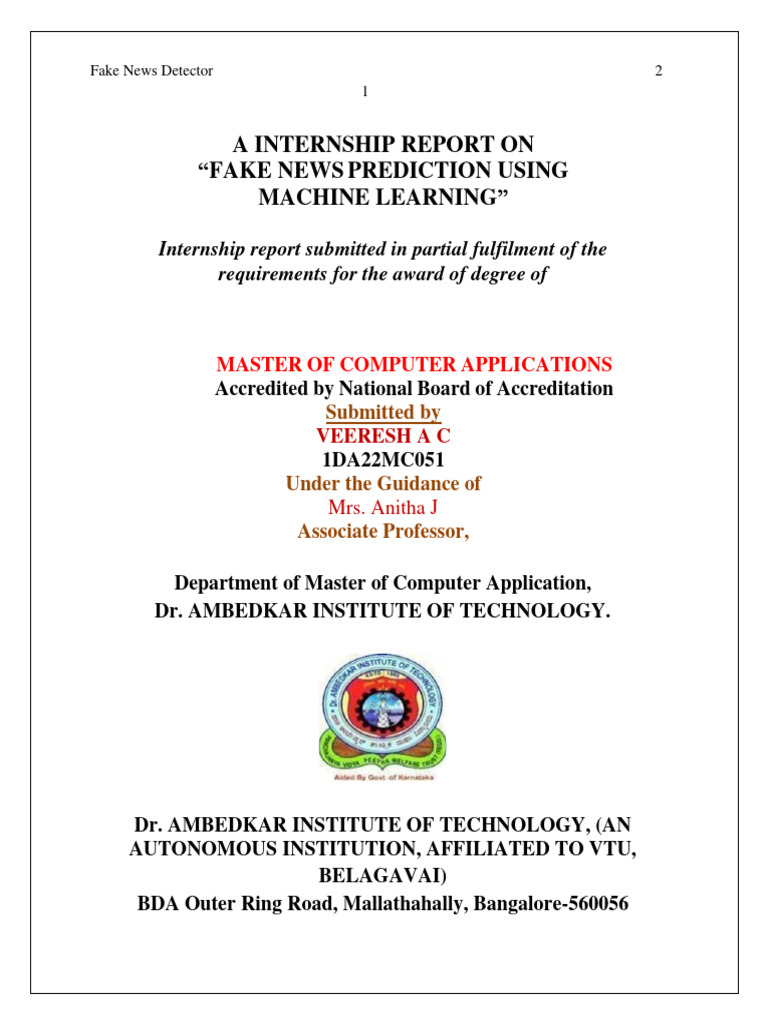 Veeresh Internship Report Pdf Social Media Popular Culture