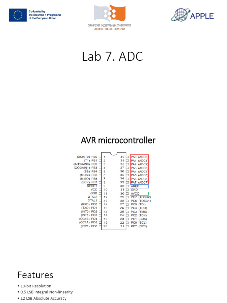 Lab 7 ADC | PDF | Analog To Digital Converter | Computer Science