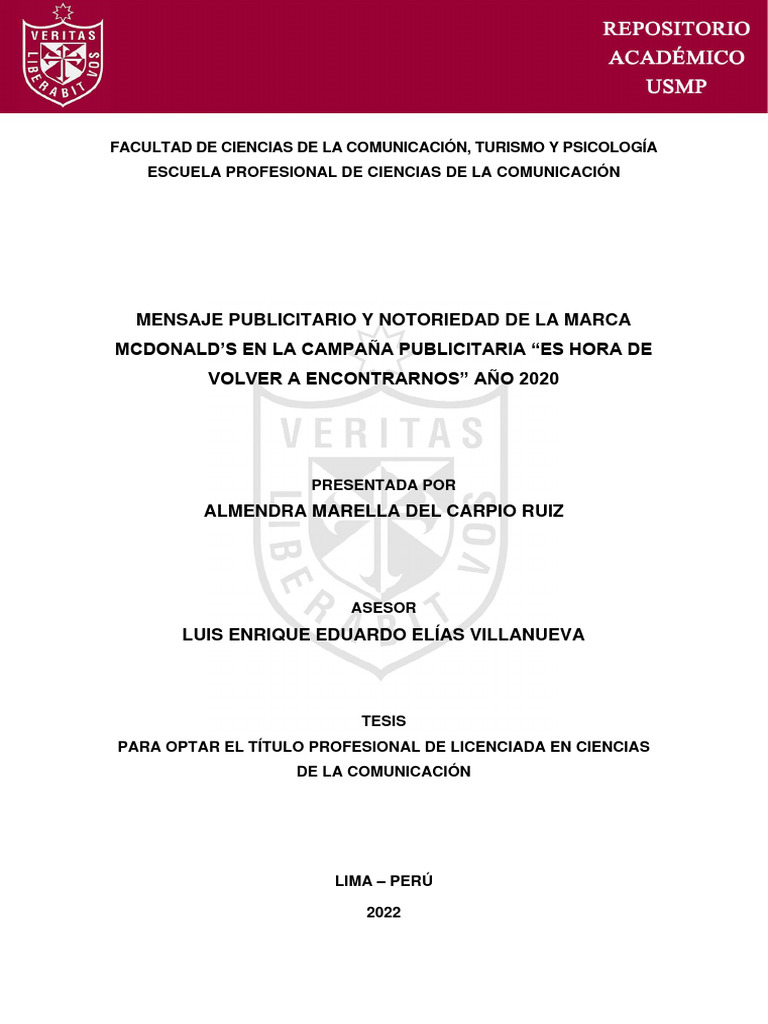 Del Carpio Ra | PDF | Publicidad | Marca