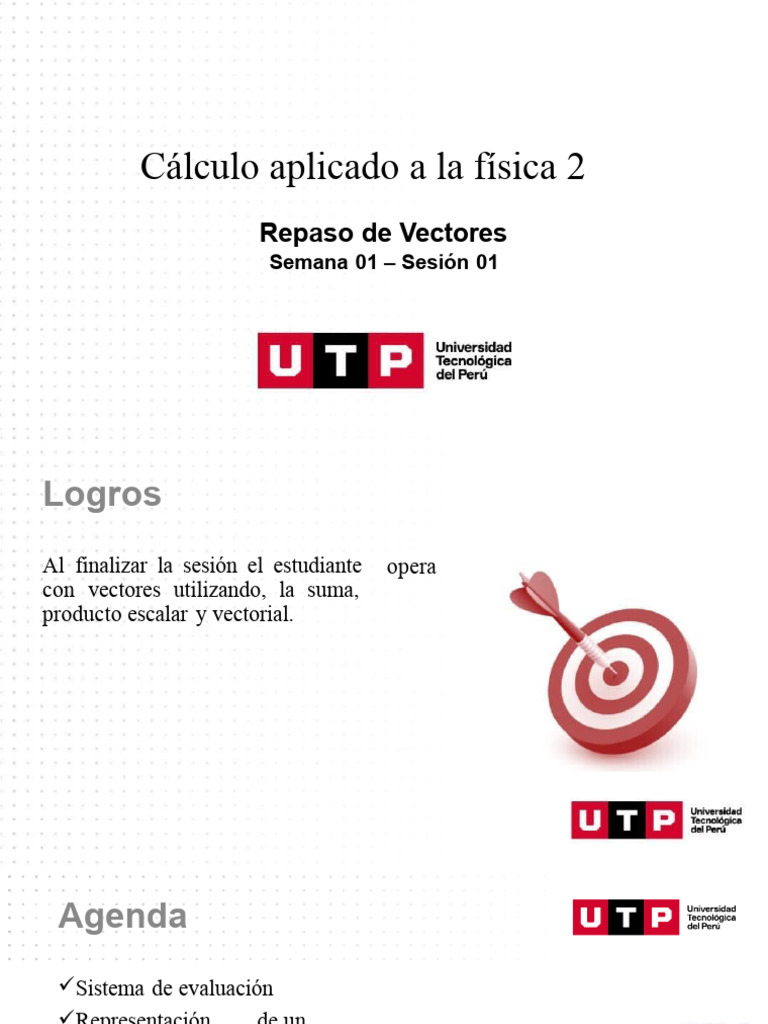 S01 s1 - Vectores | PDF | Vector Euclidiano | Escalar (Matemáticas)