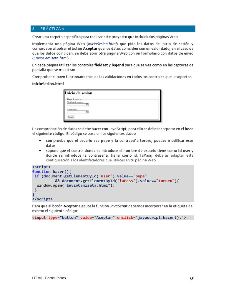 UD2 HTML5 - Form Tarea | PDF | Red mundial | Internet y web