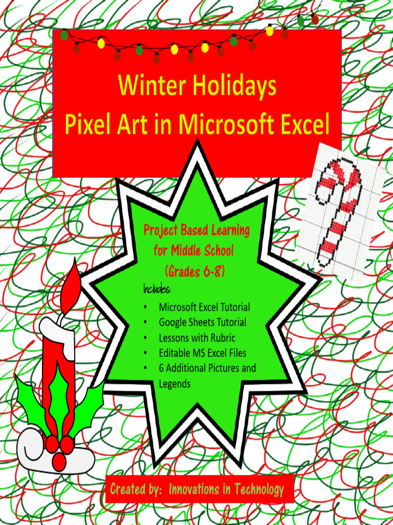 Pixel Art - Unit | PDF | Microsoft Excel | Copyright