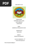 MSCEIT | PDF | Emotional Intelligence | Emotions