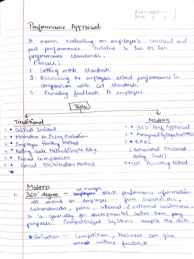 performance appraisal | PDF