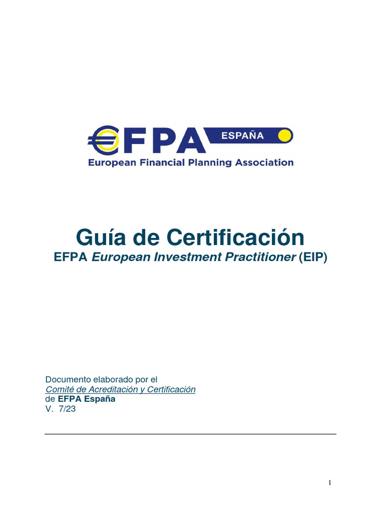 Guia de Certificacion Eip | PDF | Opción (Finanzas) | Interés