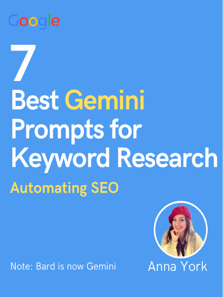7 Best Gemini Prompts For Researchers | Download Free PDF | Search ...