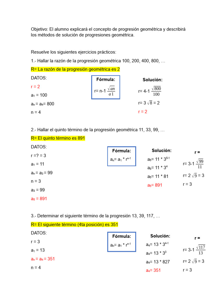 Progresiones Matemáticas | PDF | Matemáticas | Ajedrez