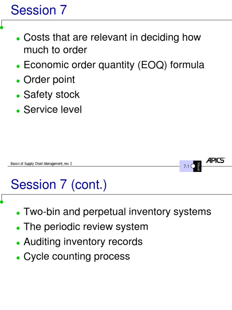 Costs That Are Relevant in Deciding How Much To Order Economic Order ...
