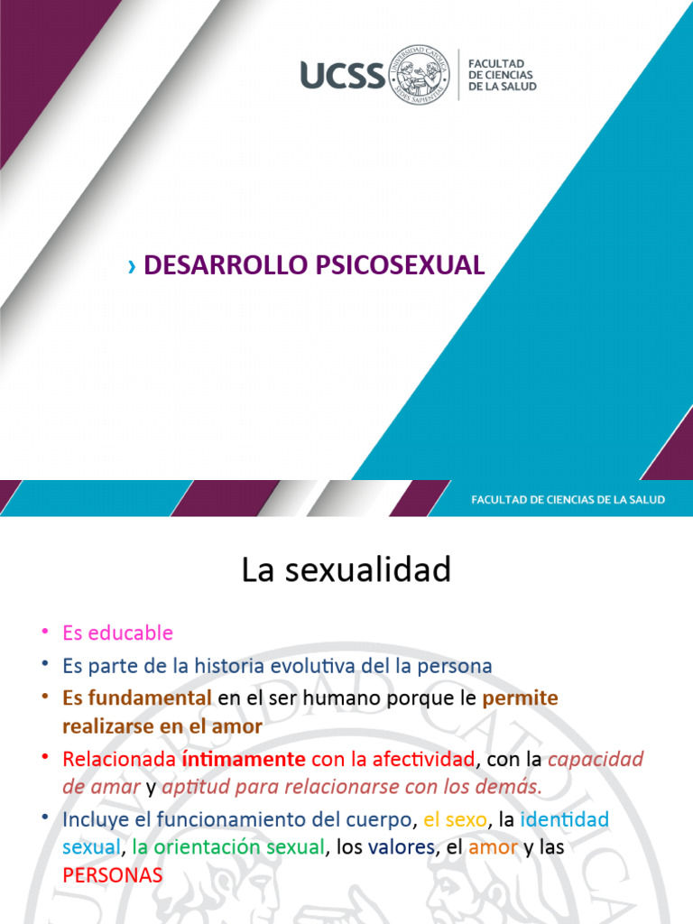Desarrollo Psicosexual | PDF | La sexualidad humana | Amor