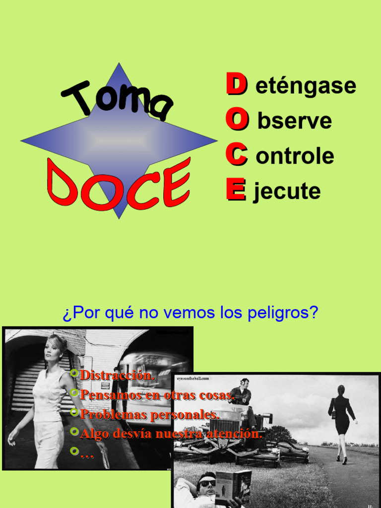 4 Temas - Toma Doce Reglas Por La Vida Receta de Manos MSDS | PDF